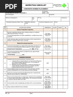 Checklist For Anchor Bolt Fixing | PDF