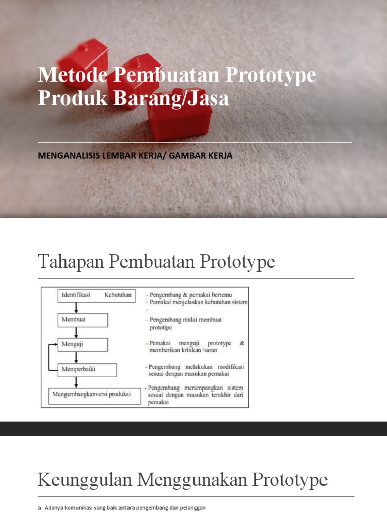 Pert 6 - Metode Pembuatan Prototype Produk Barang Jasa | PDF | Komputer ...