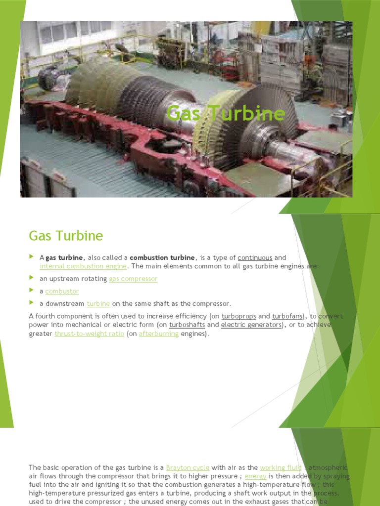Gas Turbine | PDF | Gas Turbine | Engines