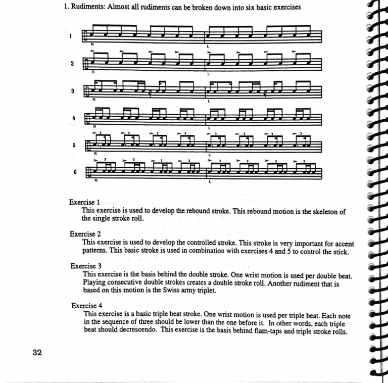 Rudiment Guide 1 | PDF