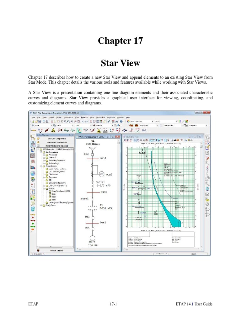 Star View: Etap 17-1 ETAP 14. User Guide | Download Free PDF | Button (Computing) | Human ...