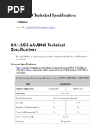 AAU5636w Antenna Specifications | PDF | Antenna (Radio) | Hertz