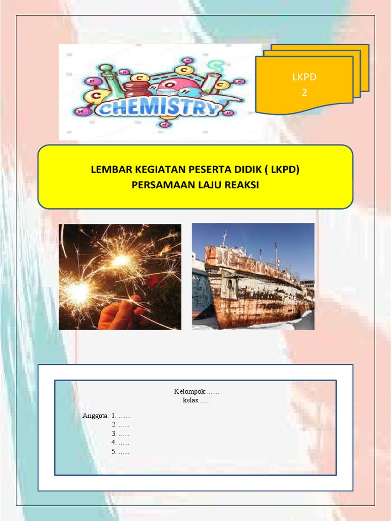 LKPD Daring (Orde Reaksi) | PDF