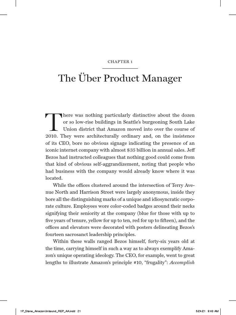 Excerpt From "Amazon Unbound" by Brad Stone | PDF | Siri | Mobile App