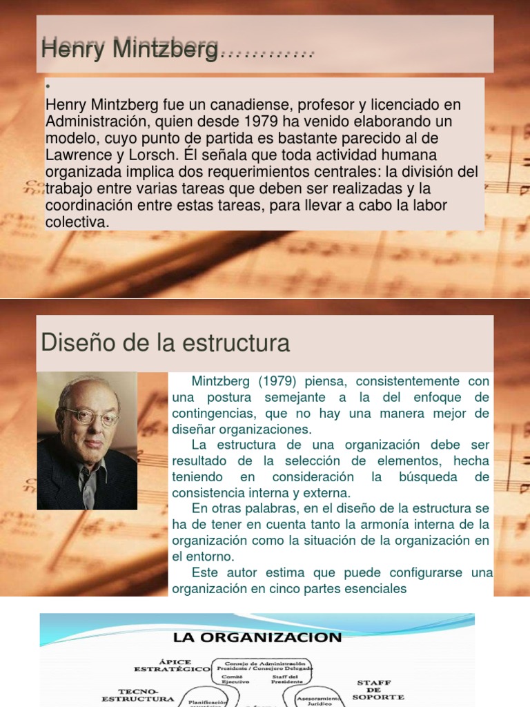 Modelo de Mintzberg y La Estructura en Cinco-RRHH-21-Lic - Carina Páez | PDF