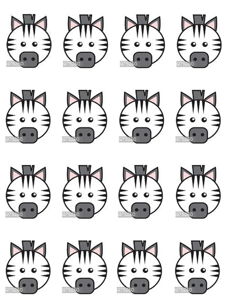 Macaron Sablon - Zebra. | PDF