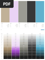 Pantone - CMYK - RGB Conversion | PDF | Graphic Design | Scientific ...