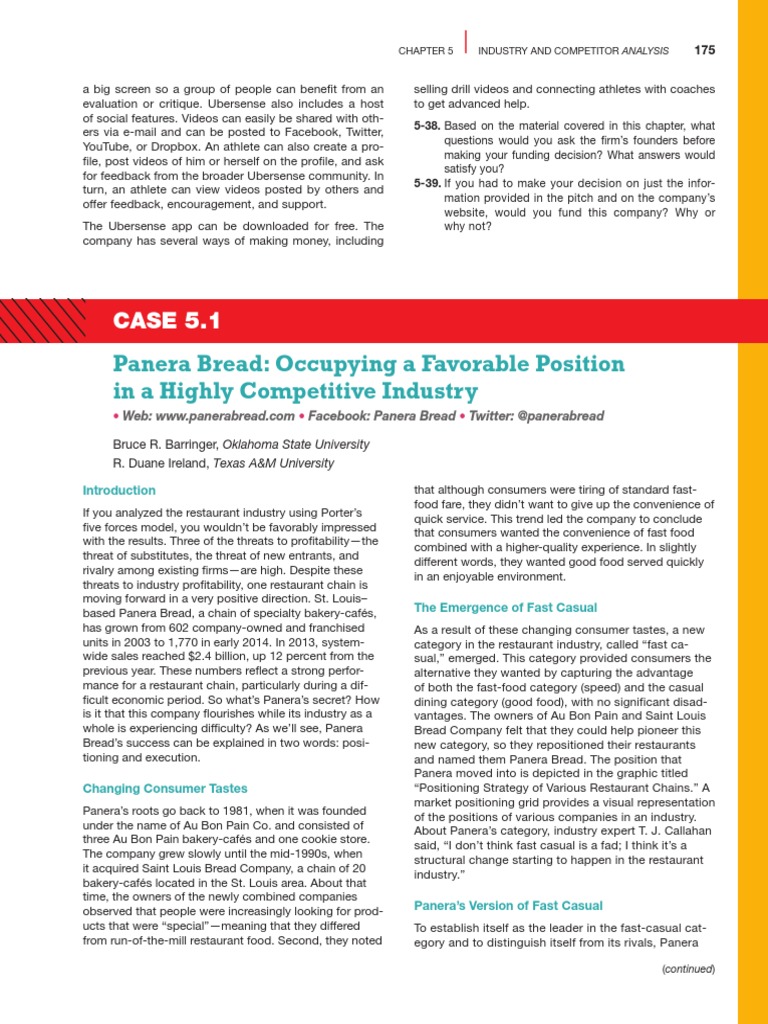 Case Study Industry and Competitor Analysis | PDF | Glasses ...