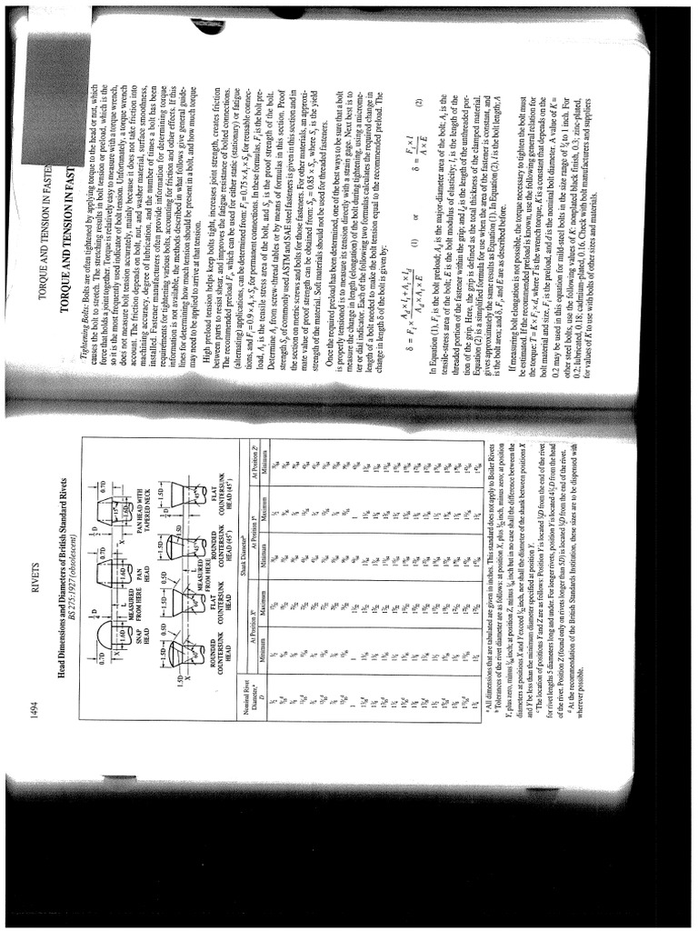 Machinery's Handbook - Excerpts | PDF | Screw | Nut (Hardware)
