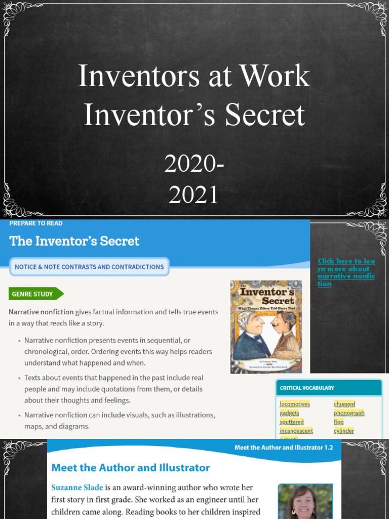 Inventor's Secret | PDF