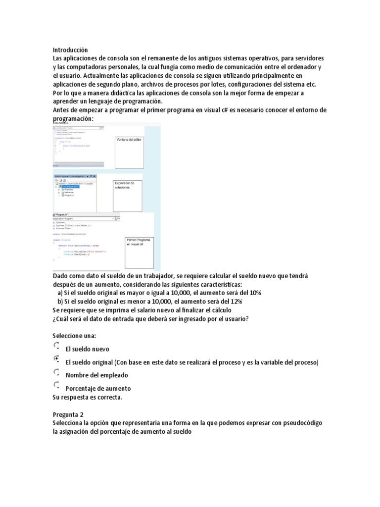Programación Estructurada Puntos Extras Pdf C Sharp Lenguaje De Programación Lenguaje