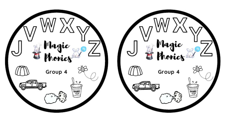 Magic Phonics Magic Phonics: Group 4 Group 4 | PDF
