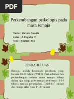 Klasifikasi Fase Remaja dan Karakteristiknya | PDF