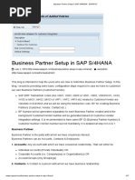 Business Partner Creation Approval Process - Setup Guide | PDF | Cloud Computing | Hypertext ...