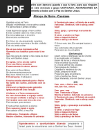 Gideão e Os Trezentos Letra | PDF