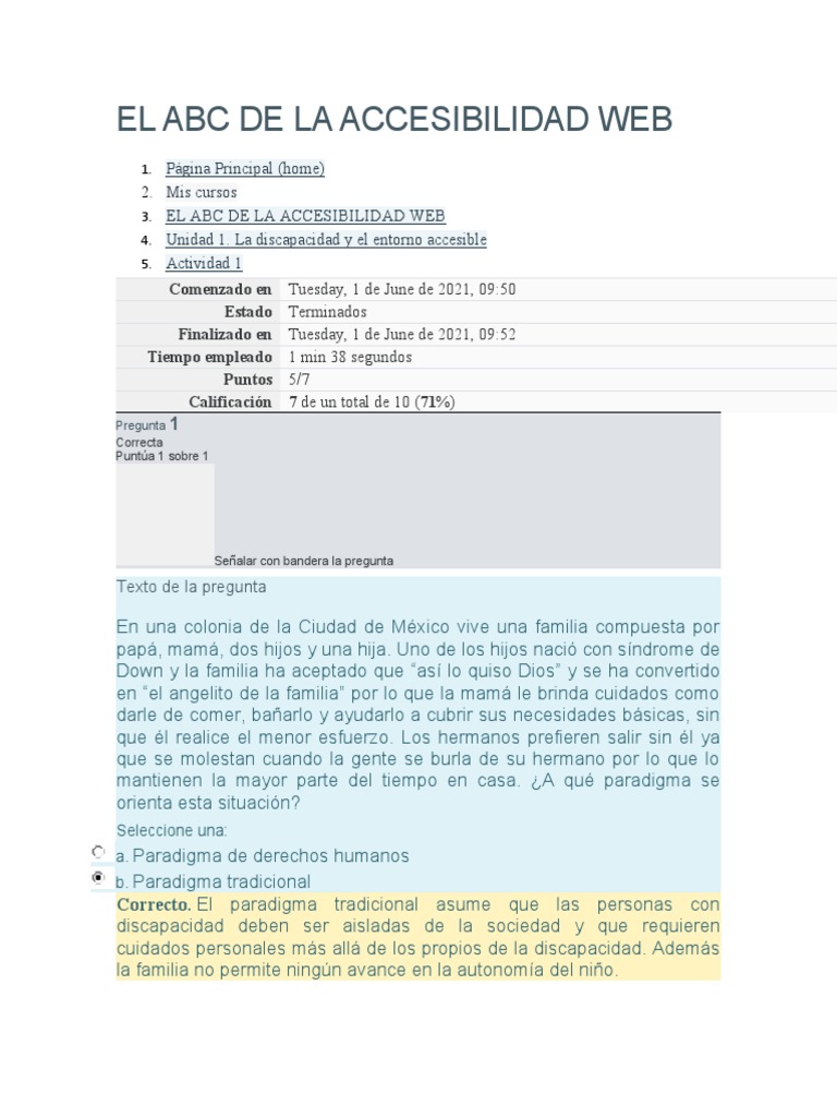 El Abc de La Accesibilidad Web | PDF | Invalidez | Derechos humanos