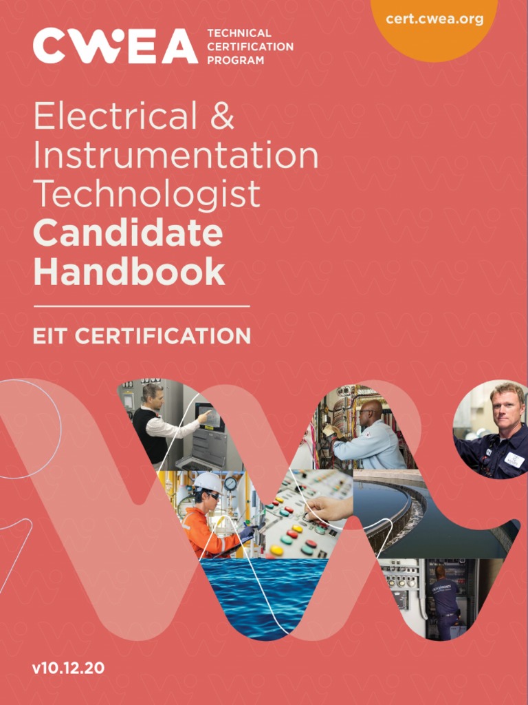 CWEA Certification Handbook - EIT | PDF | Professional Certification | Certification
