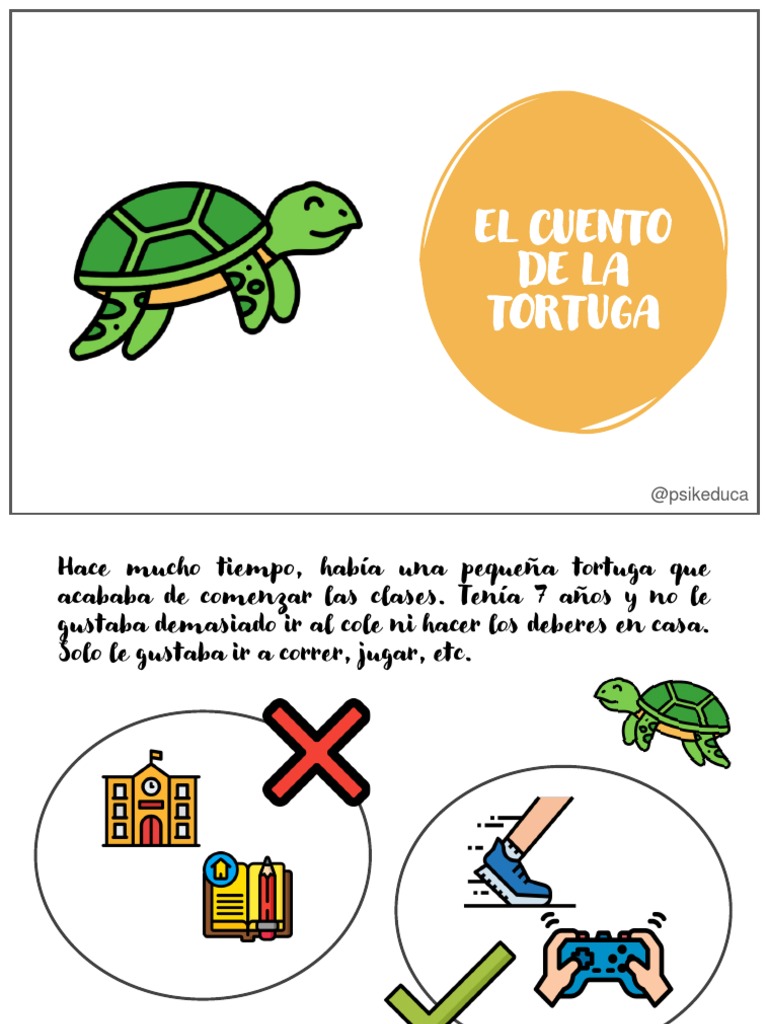 Cuento Tortuga | PDF | Tortuga