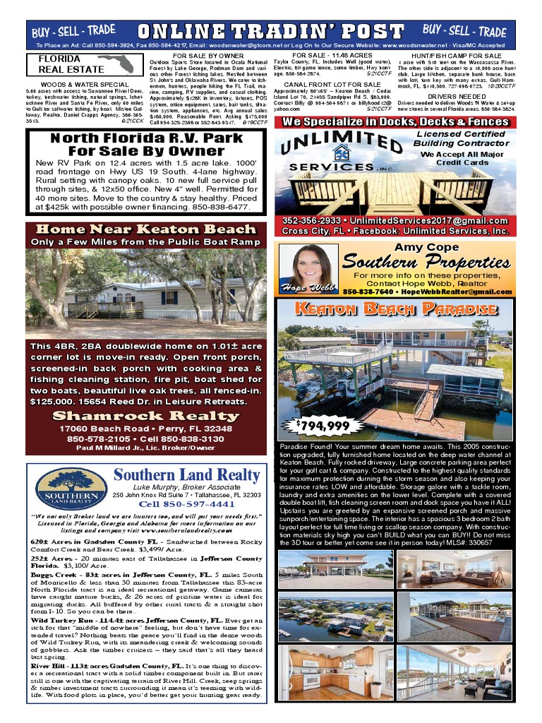 2021 June Trading Post (Ver 1.1) | PDF | Real Estate Broker | Nature