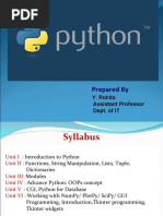 Python PPT | PDF | Python (Programming Language) | Integrated ...