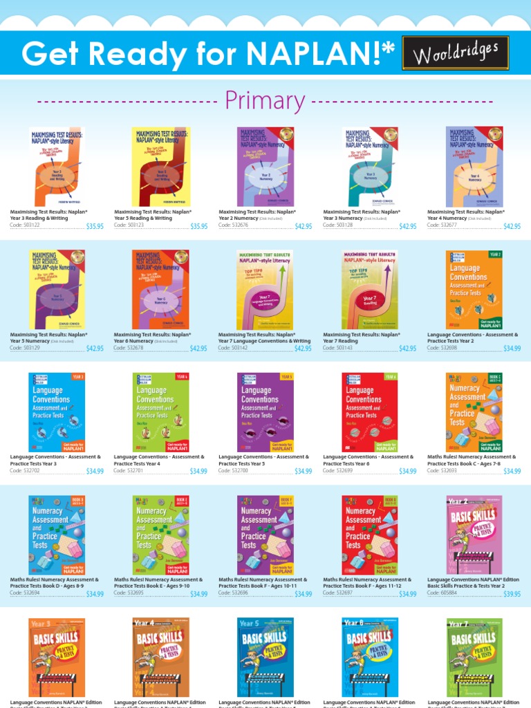 NAPLAN Brochure Primary | PDF | Evaluation Methods | Schools