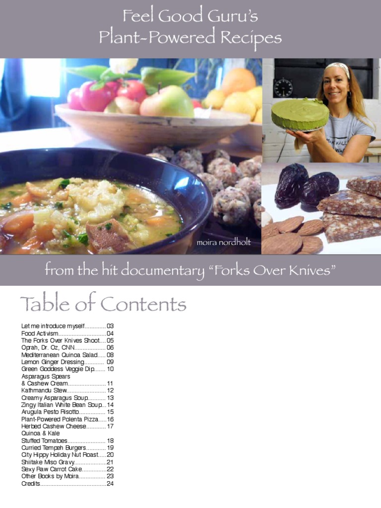 From The Hit Documentary "Forks Over Knives": Moira Nordholt | PDF ...