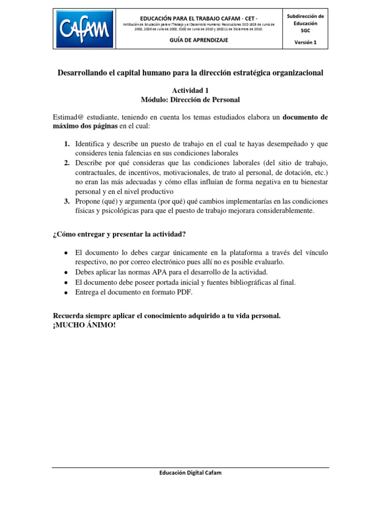 Actividad 1 Modulo 3 | PDF
