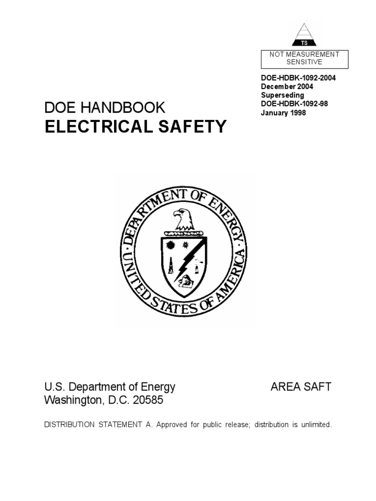 DOE Electrical Safety | PDF | Electrical Wiring | Electrical Equipment