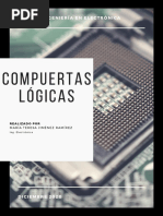 Simbología de Las Compuertas Simples y Compuestas Según La IEEE | PDF