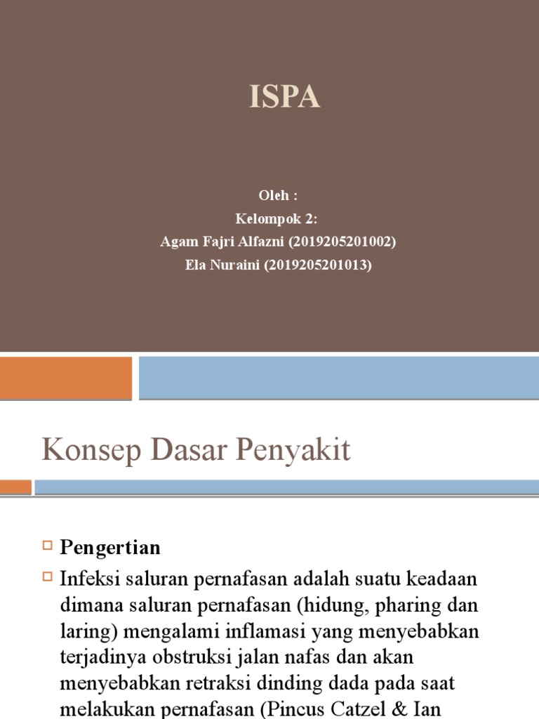 ISPA Pada Anak | PDF