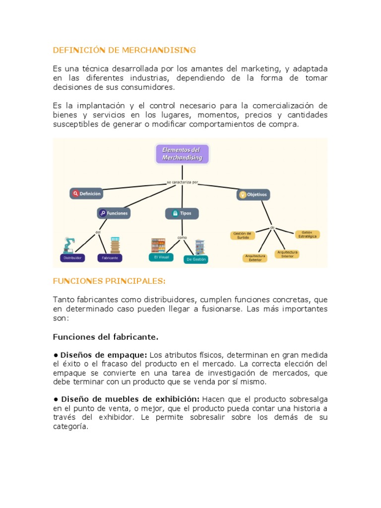 Definición de Merchandising | Descargar gratis PDF | Comercialización ...