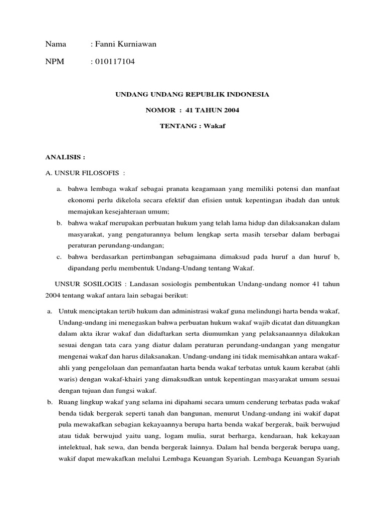 Analisis Legal Drafting. | PDF