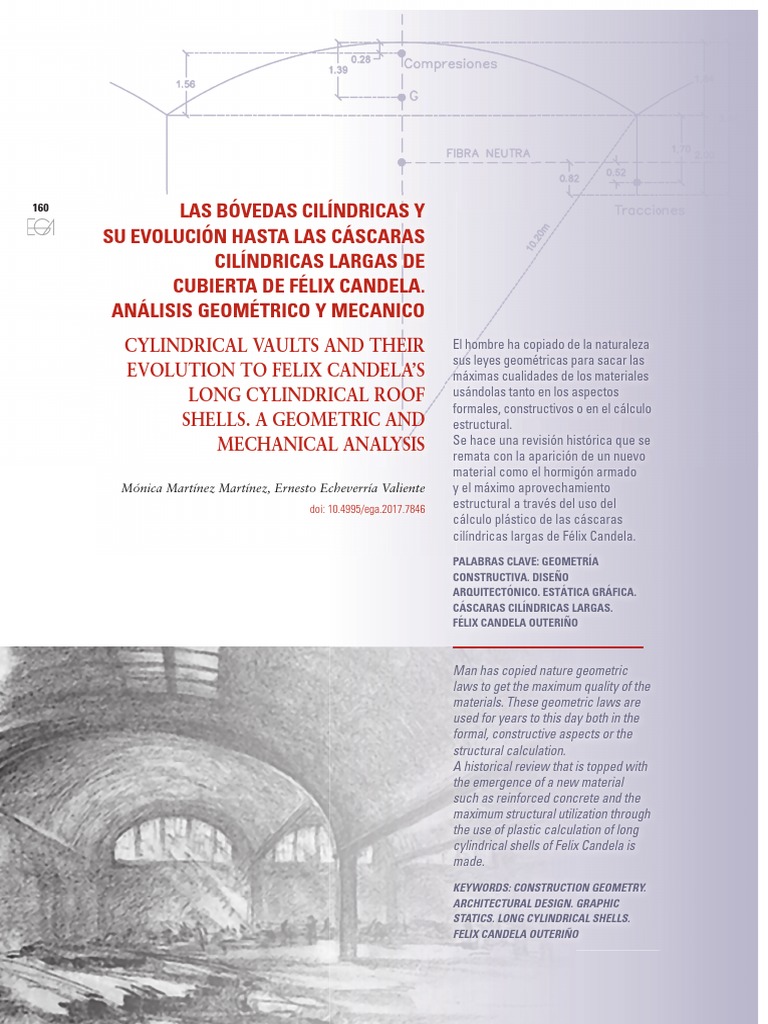 Evolución de Bóvedas Cilíndricas | PDF | Hormigón | Ingeniero civil