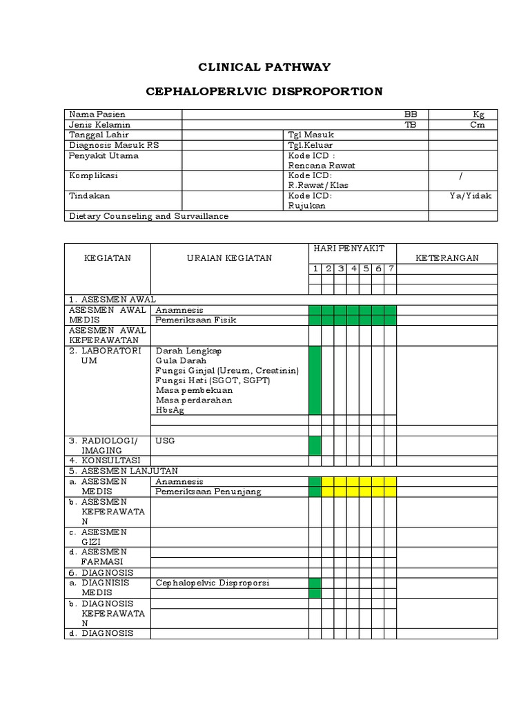 Panduan Klinik Disproporsi CP | PDF | Pengembangan Diri | Kesehatan ...