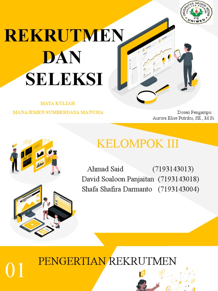 MSDM Kel 3 - Rekrutmen Dan Seleksi | PDF