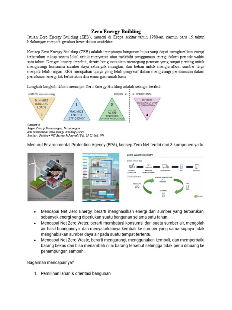 Zero Energy Building | PDF