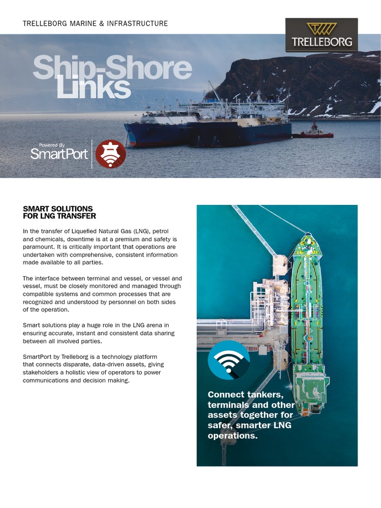 Ship-Shore Links: Smart Solutions For LNG Transfer | PDF | Liquefied ...