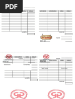 Template Nota Kosong Berstempel | PDF | Bisnis