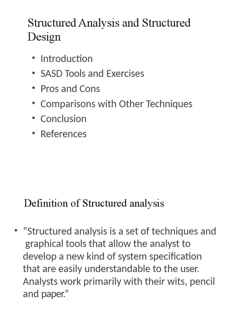 Structured Analysis and Structured Design | PDF | Conceptual Model | Systems Science