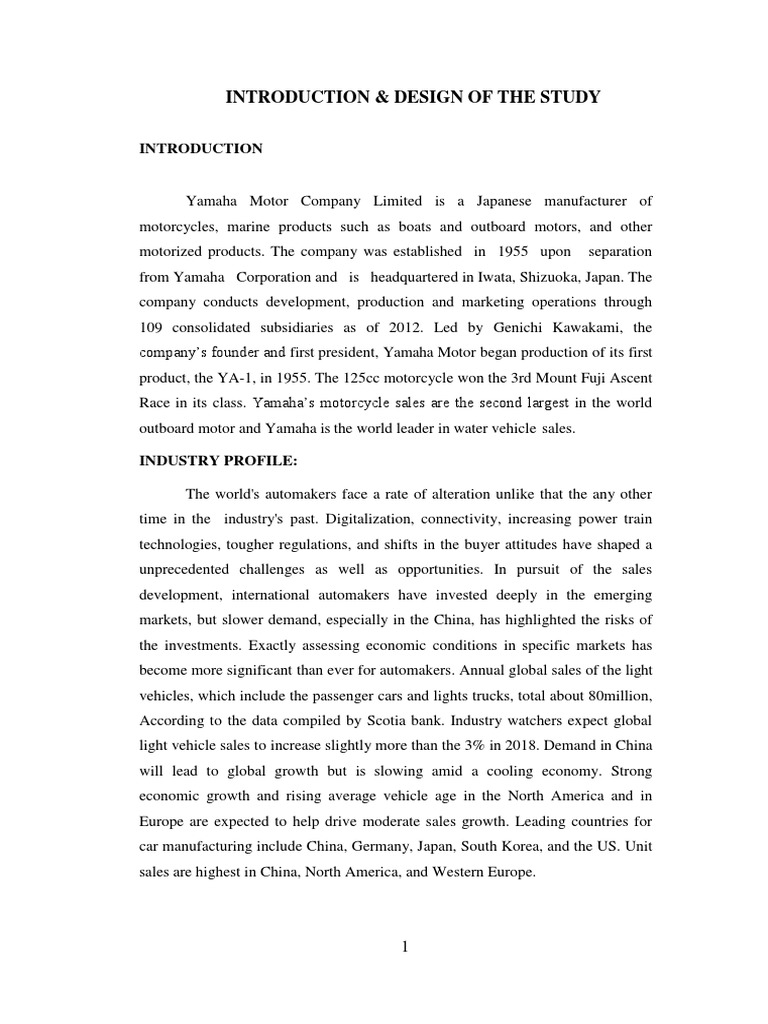 Introduction & Design of The Study | PDF | Exhaust Gas | N Ox