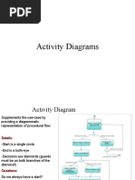 OOAD - Activity Diagram | PDF | Use Case | Business Process