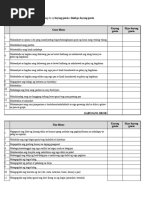 Eccd Checklist Tagalog 1 | PDF