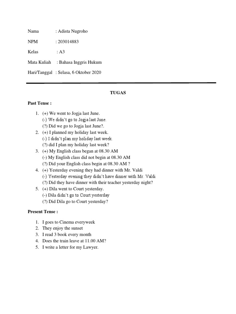 Tugas Basing Adis | PDF | Foreign Language Studies