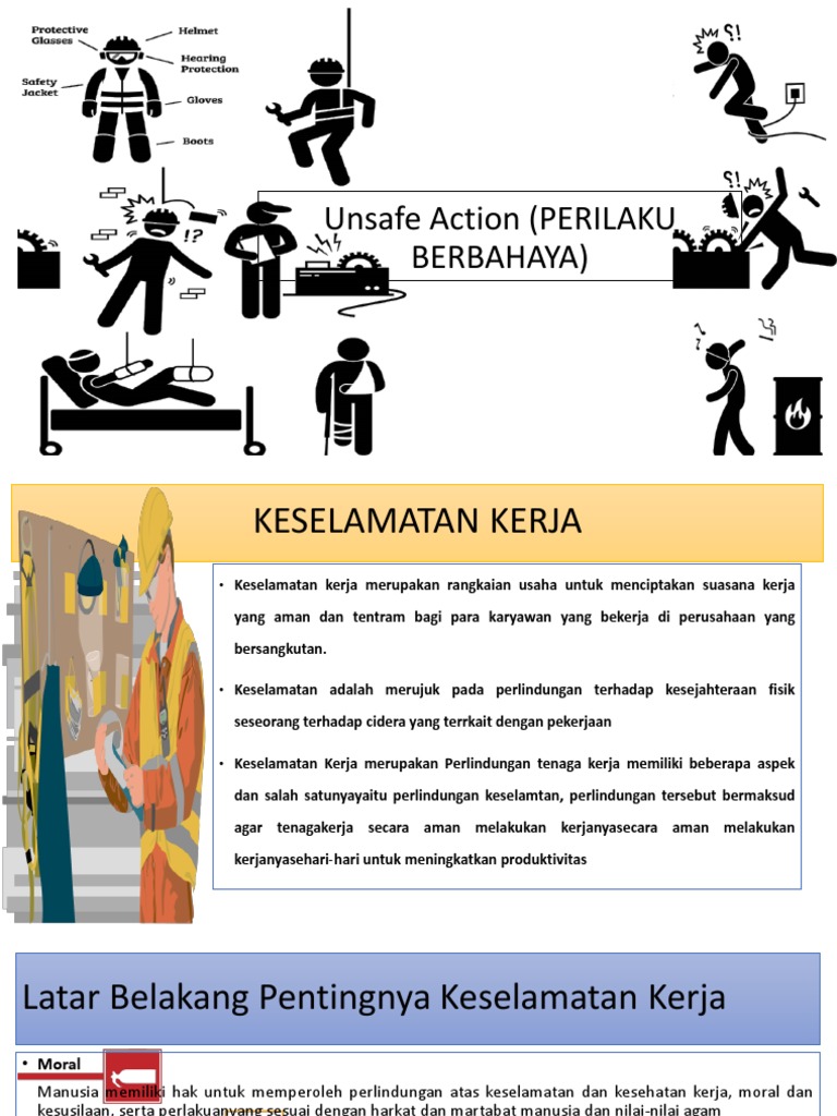 Contoh Unsafe Action dalam K3 | PDF