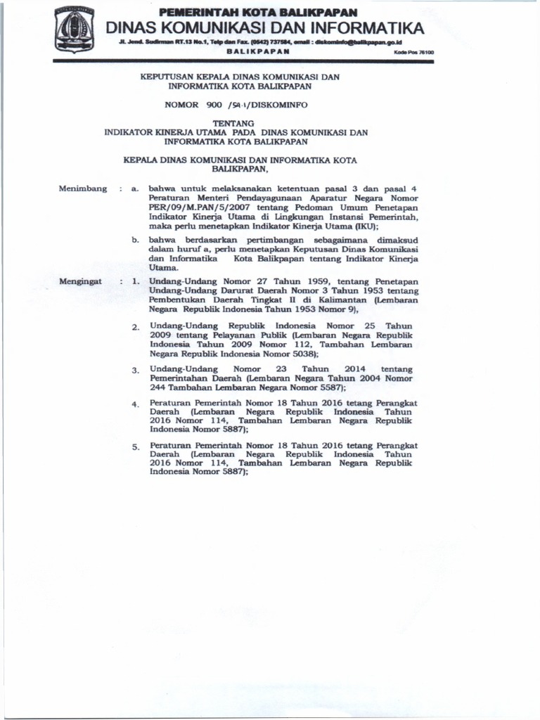 Monev IKU Dan IKI | PDF