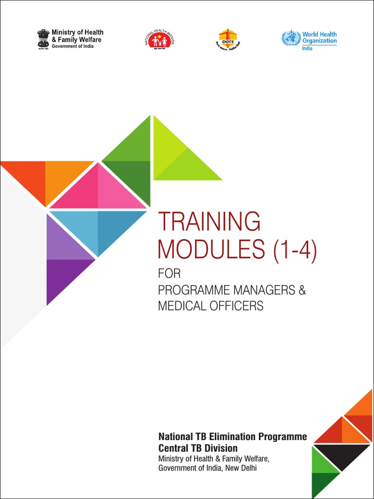 N Tep Training Modules 1 To 4 | PDF | Tuberculosis | Hiv/Aids
