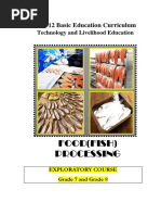 Food Processing NC II CBLM | PDF | Curing (Food Preservation) | Salt