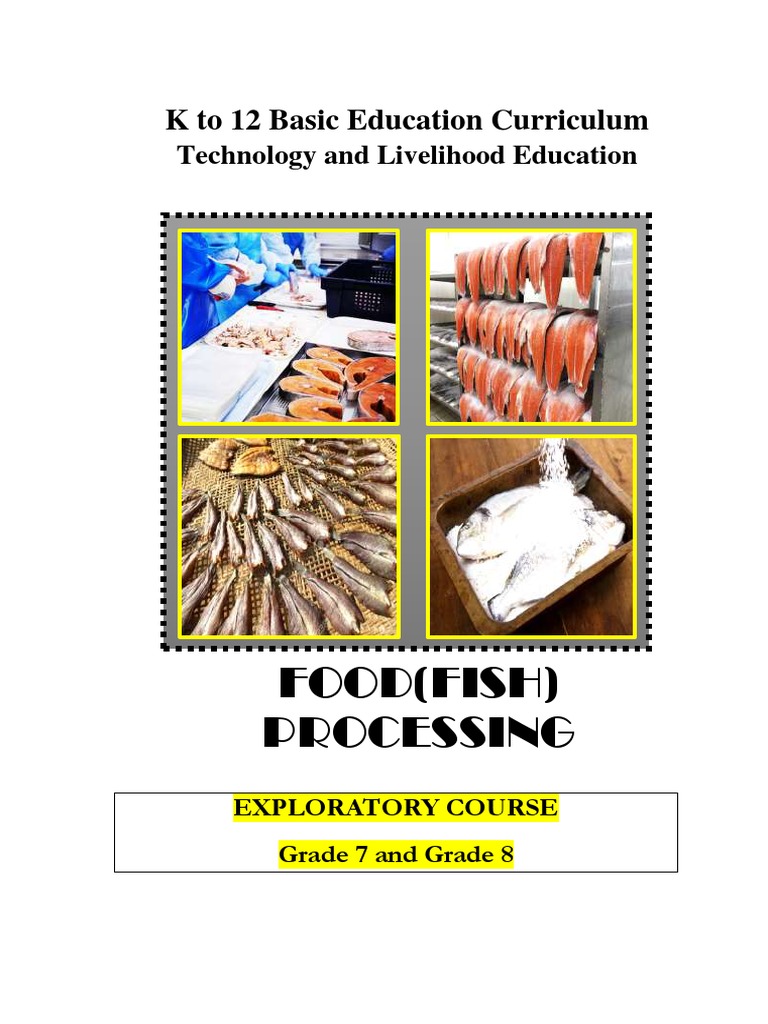 Group 5 FOOD FISH PROCESSING LEARNING MODULE | PDF | Disinfectant ...