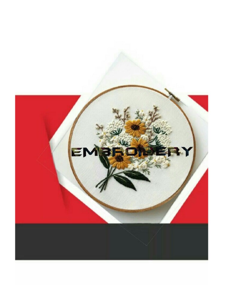 LM Embroidery Module | Download Free PDF | Embroidery | Textile Arts