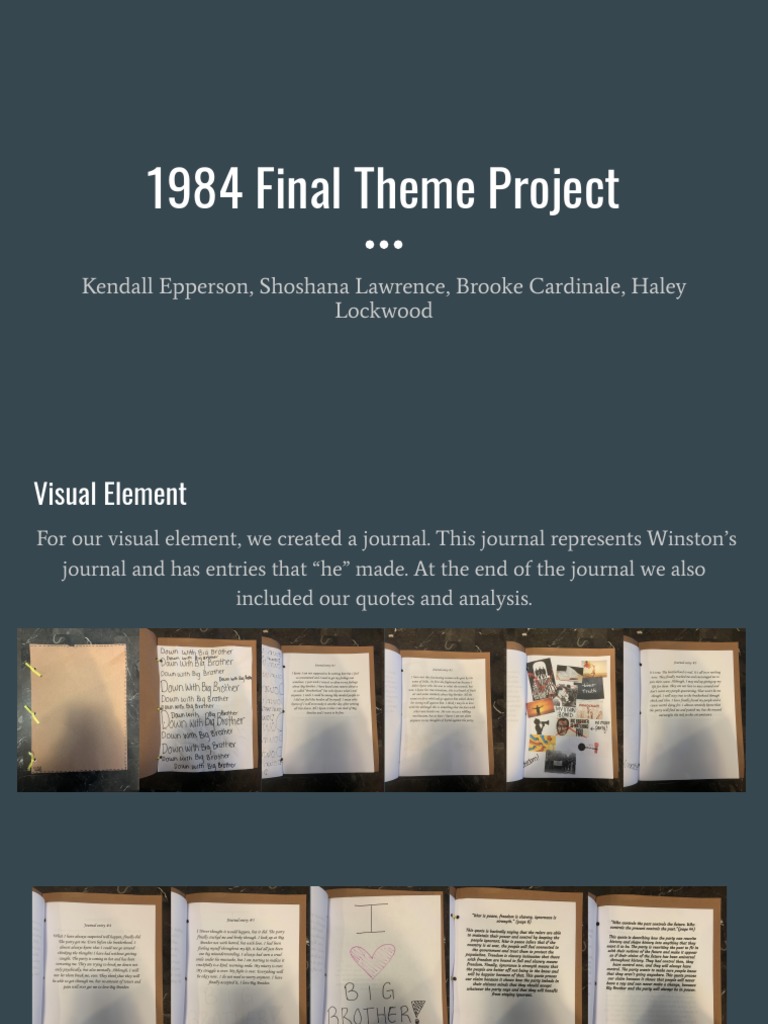 1984 Final Theme Project | PDF | Science | Science And Technology